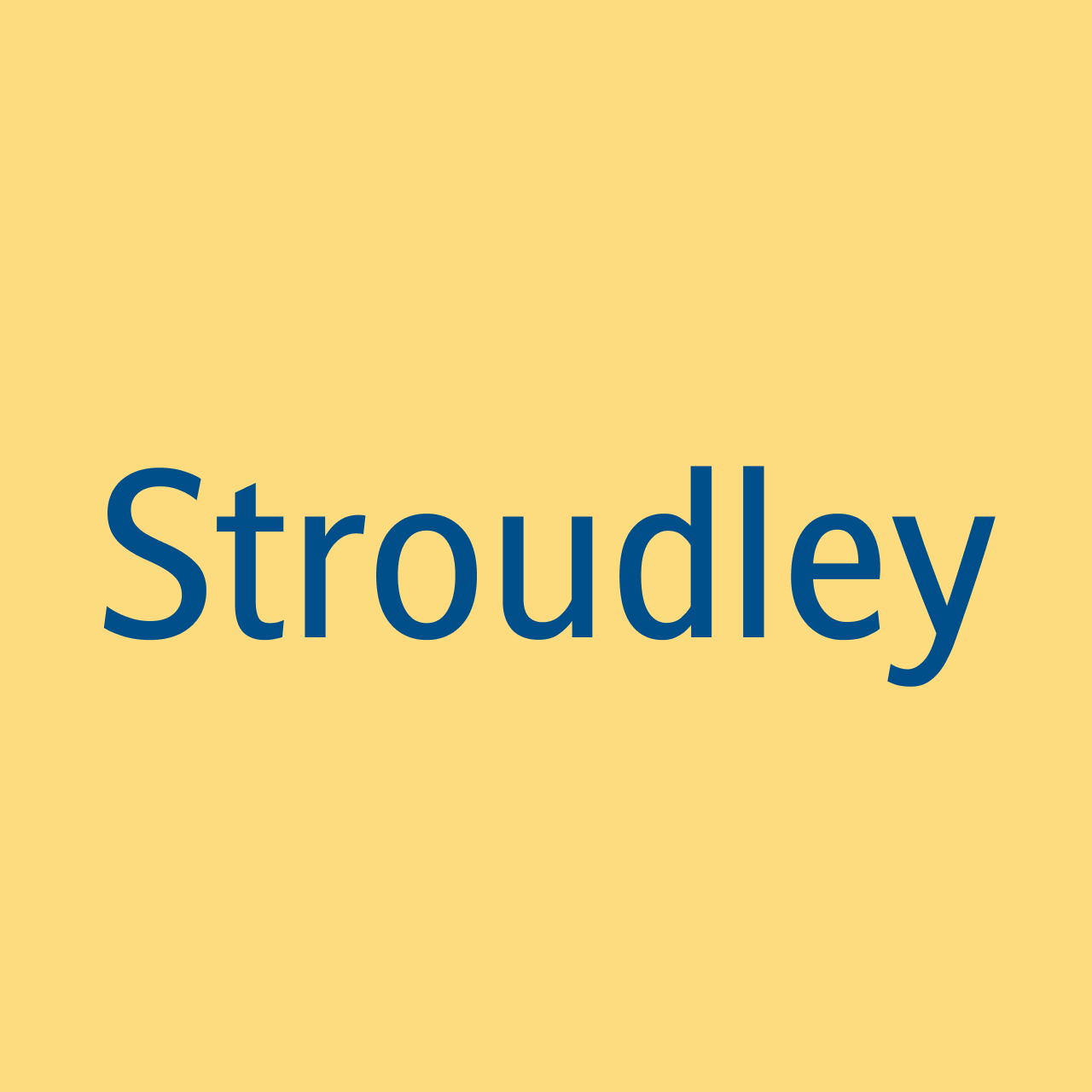 Stroudley | 산돌구름
