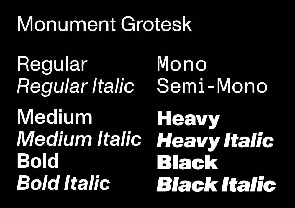 ABC Monument Grotesk Mono | SandollCloud