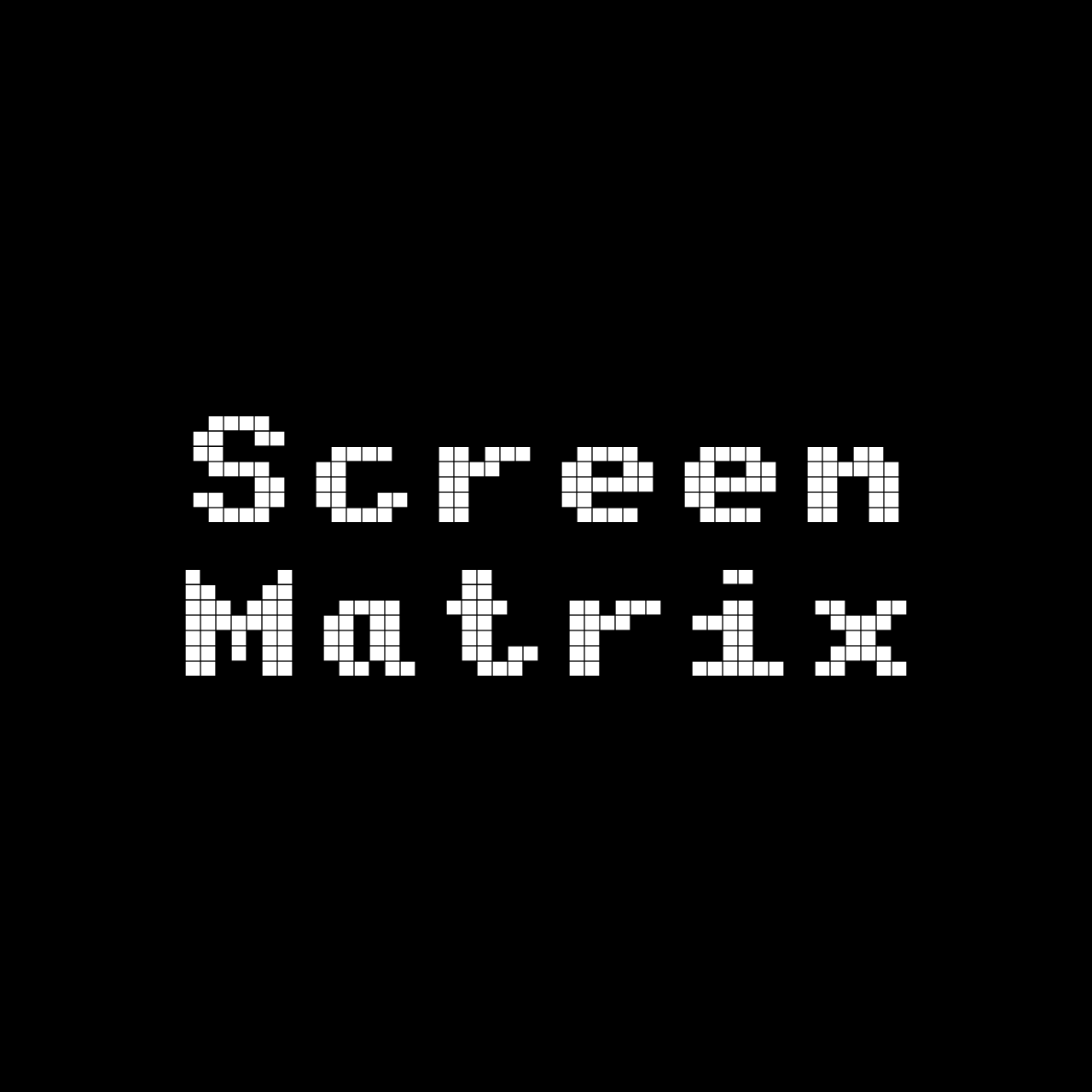 Screen Matrix | 산돌구름
