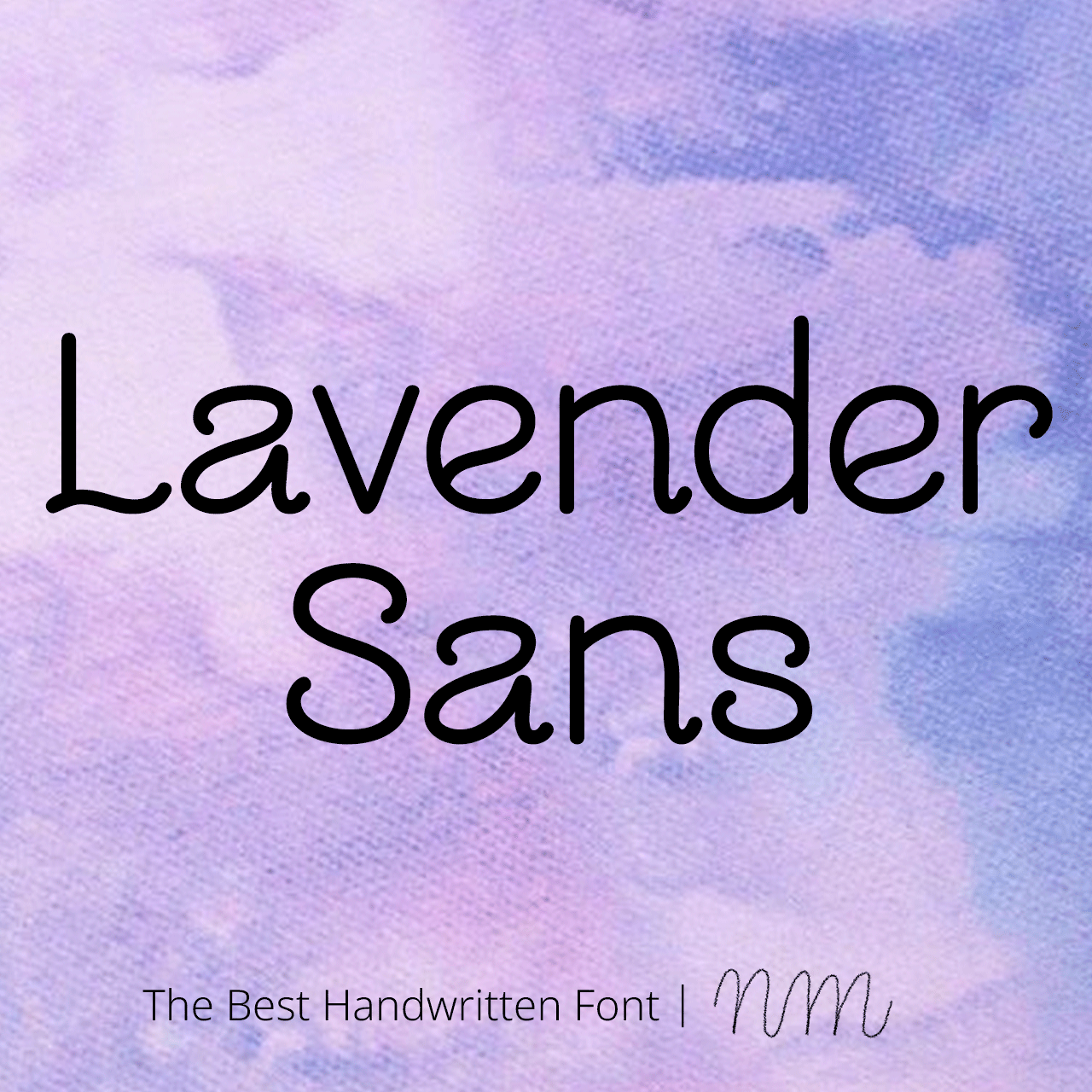 Nm LavenderSans | 산돌구름