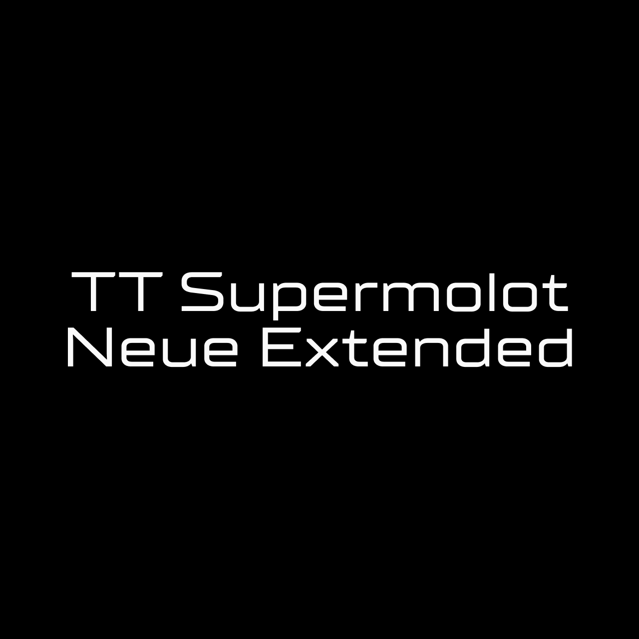 TT Supermolot Neue Extended | SandollCloud