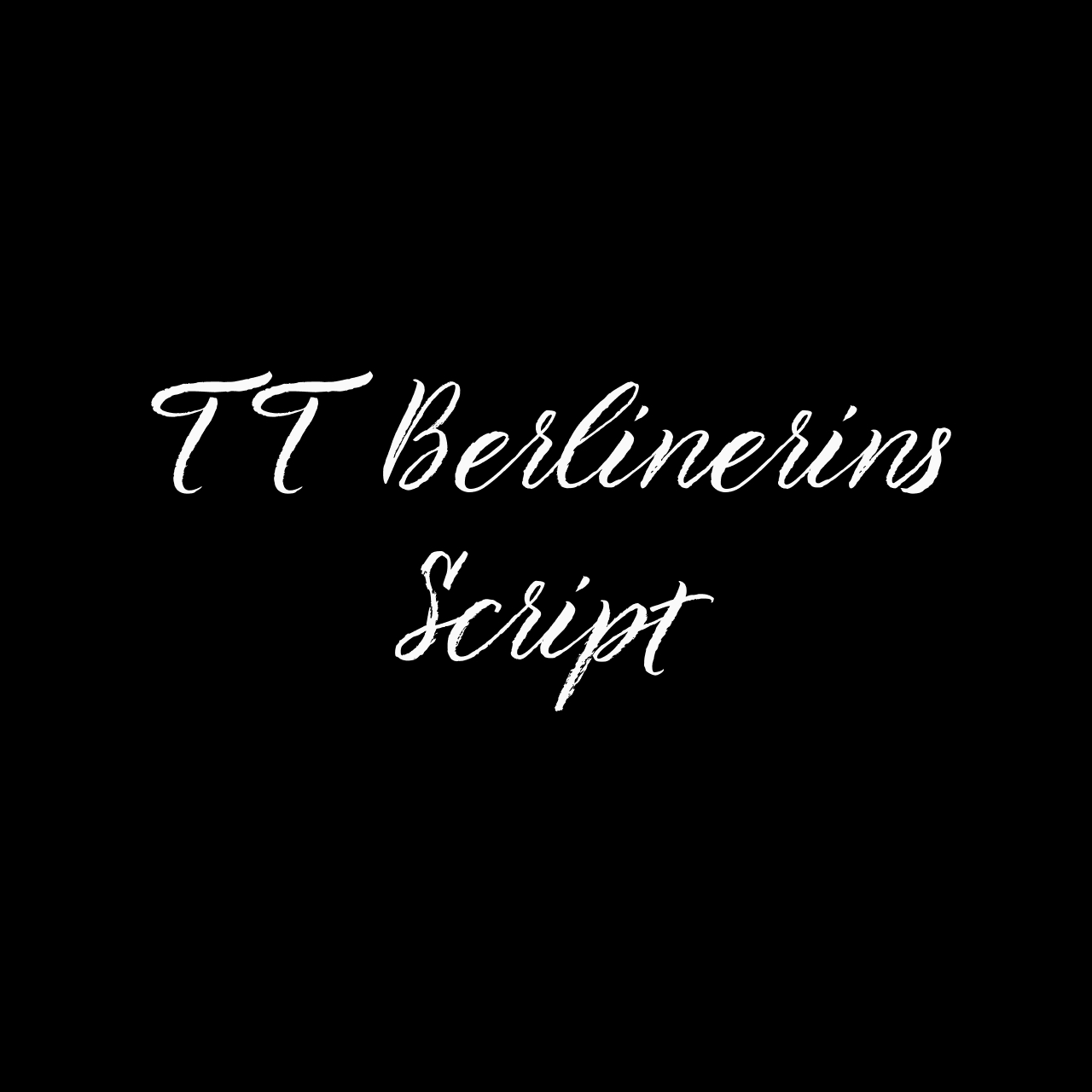 TT Berlinerins Script | 산돌구름