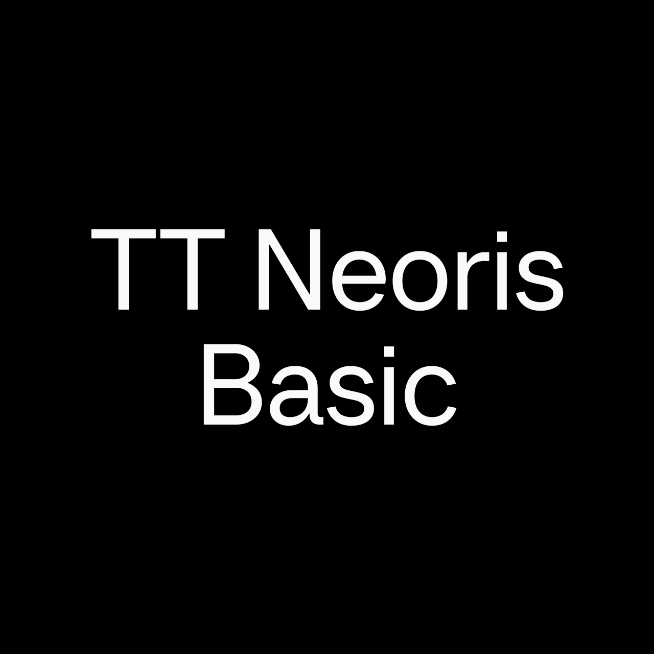 TT Neoris Basic | 산돌구름
