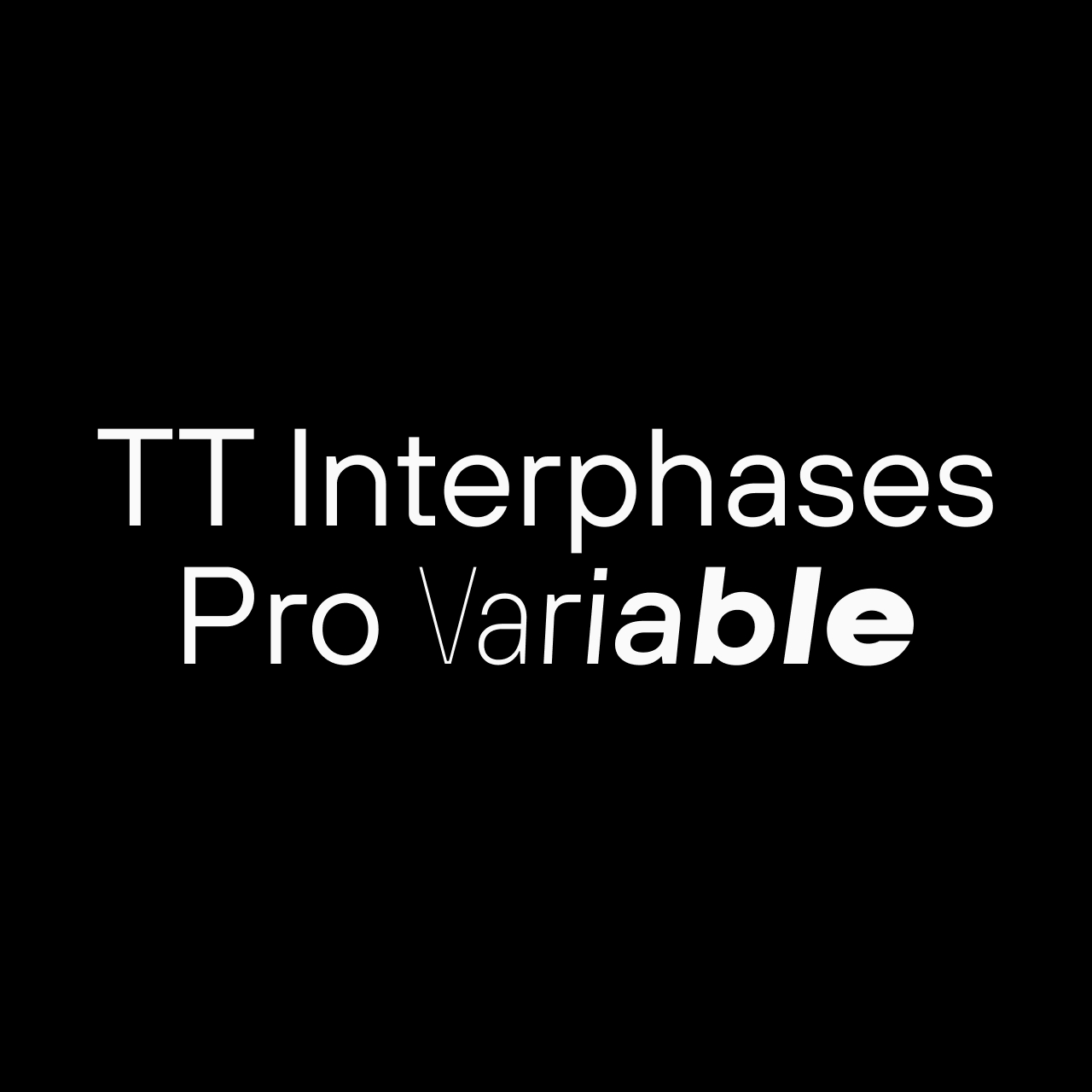 TT Interphases Pro Variable | SandollCloud