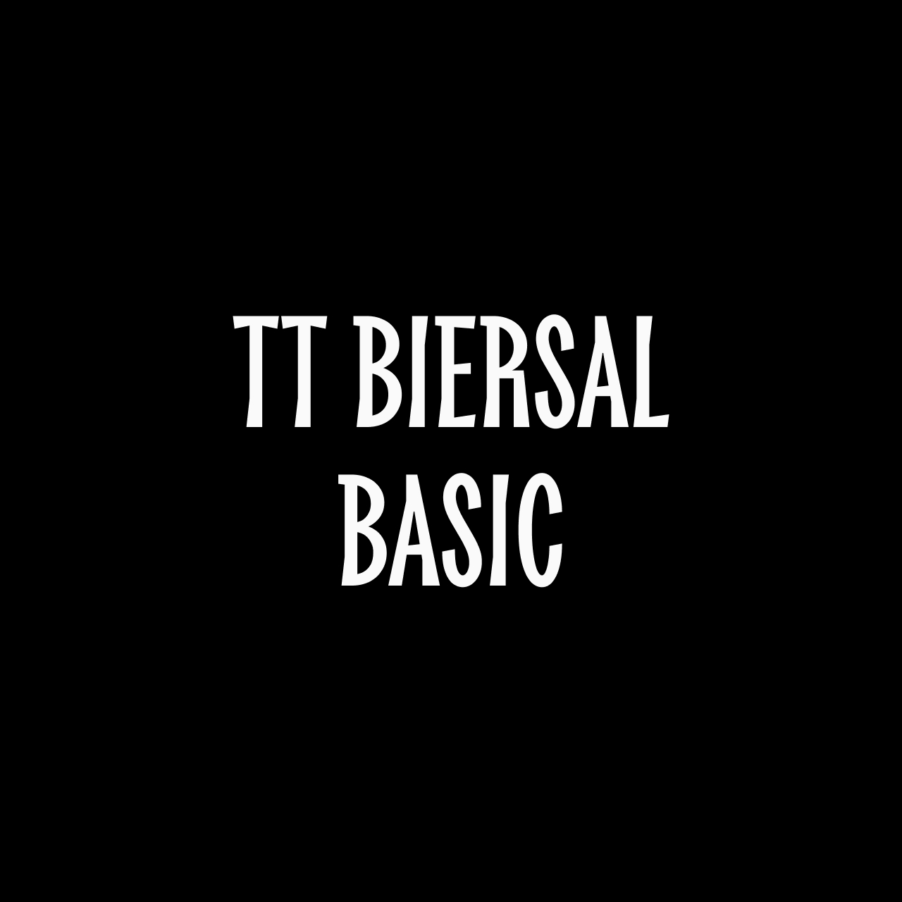 TT Biersal Basic | SandollCloud