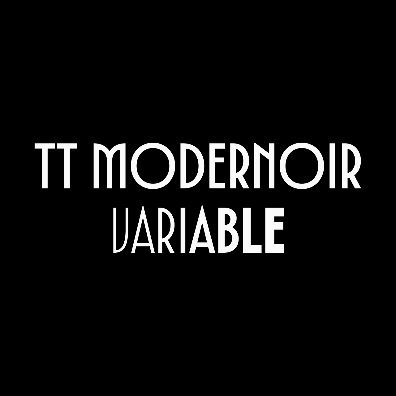 TT Modernoir Variable | SandollCloud