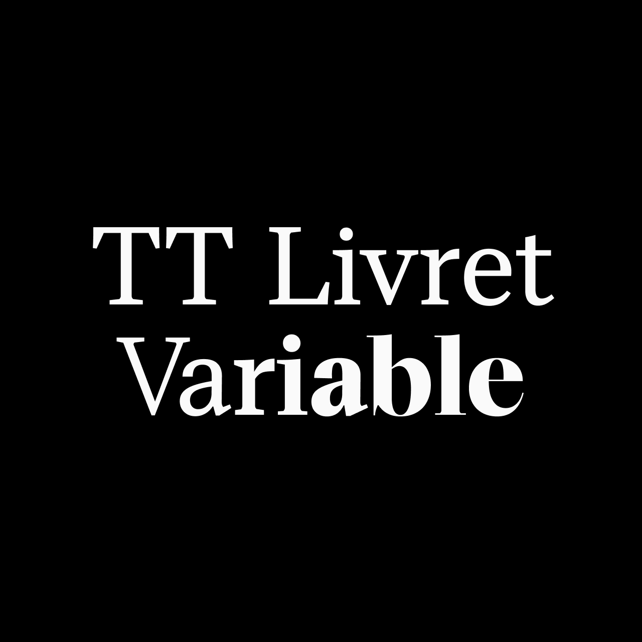 TT Livret Variable | SandollCloud