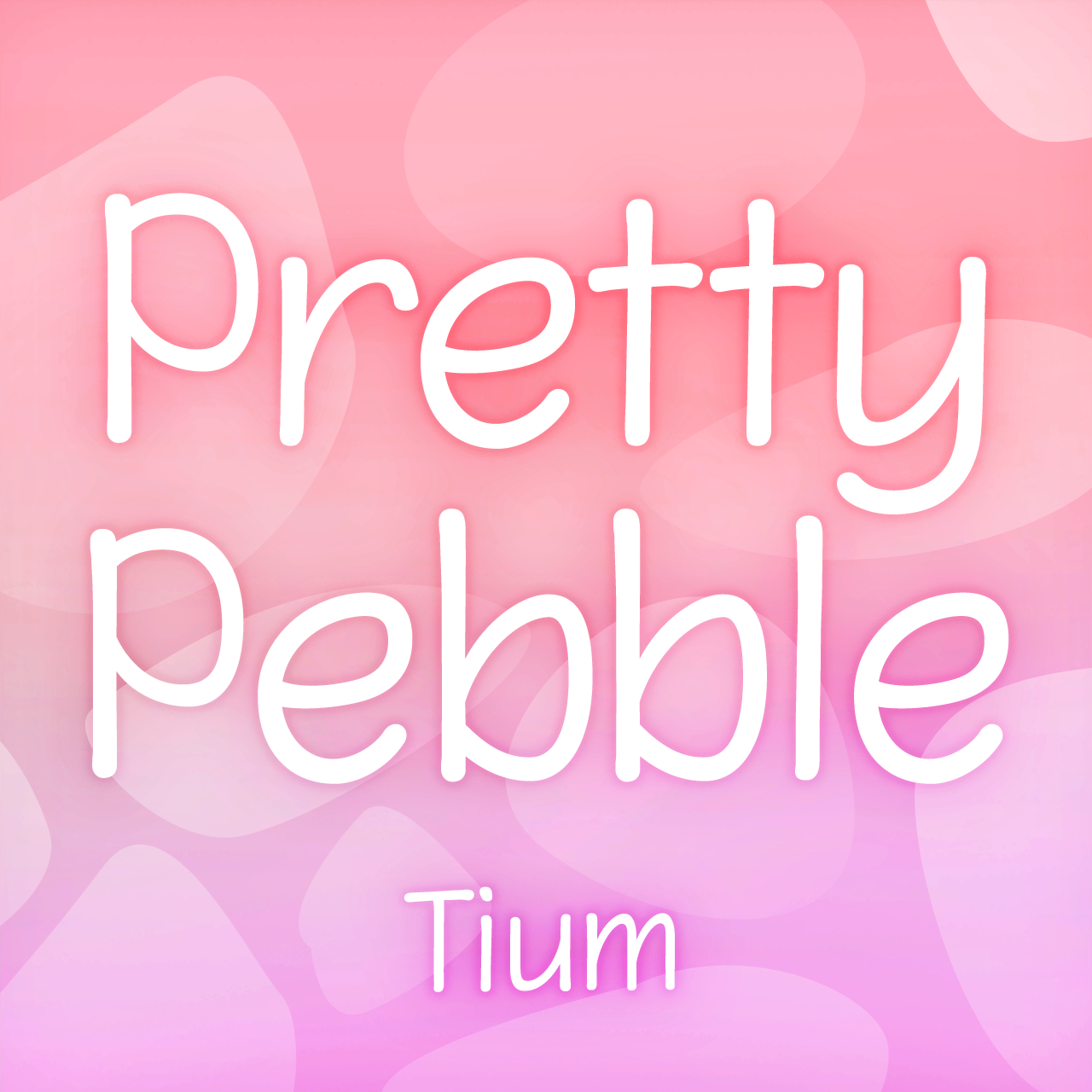 Tium PrettyPebble - 라틴 폰트 | 산돌구름